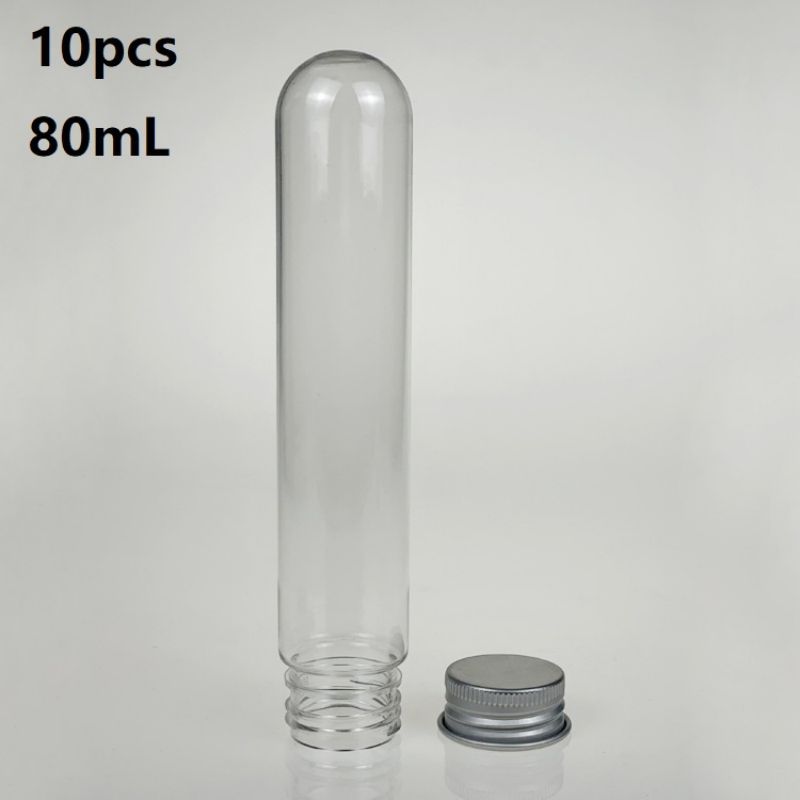 80ml botol tabung plastik 10pcs Botol Souvenir Plastik tabung reaksi ...