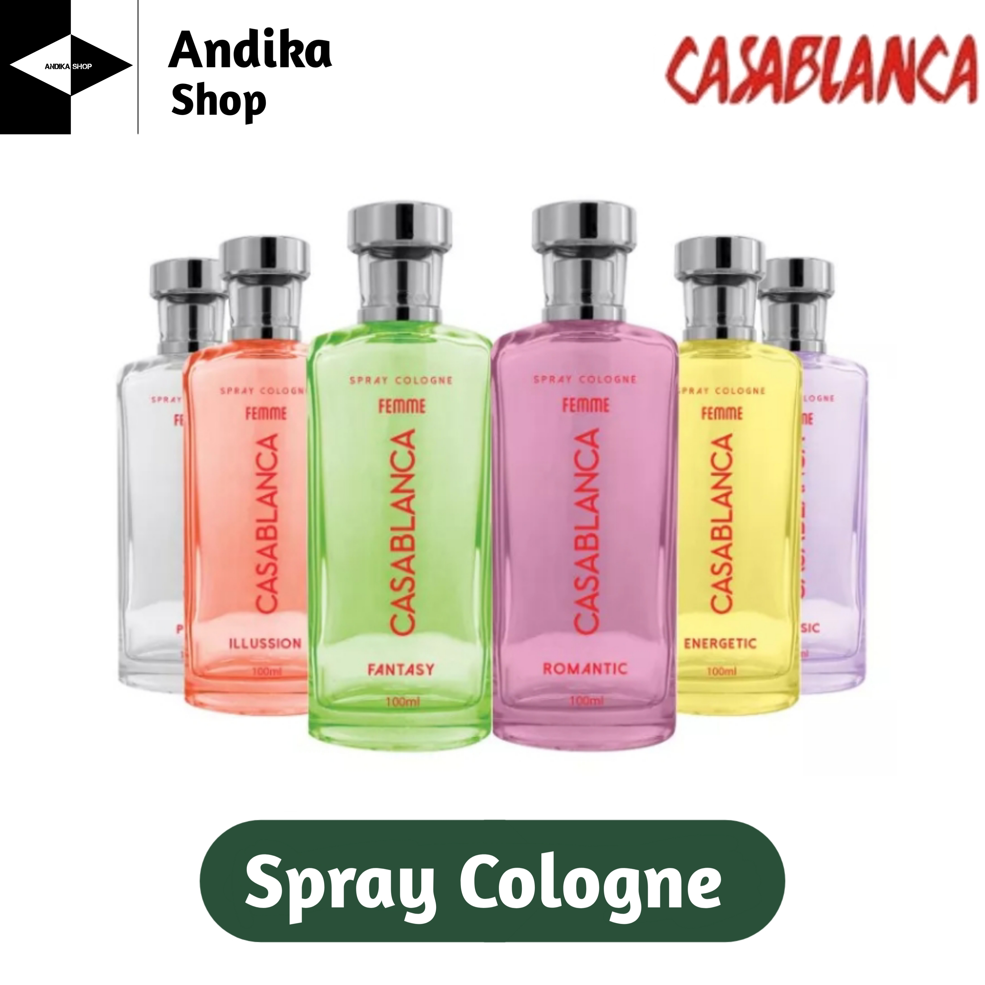 Casablanca Spray Cologne Femme Lazada Indonesia