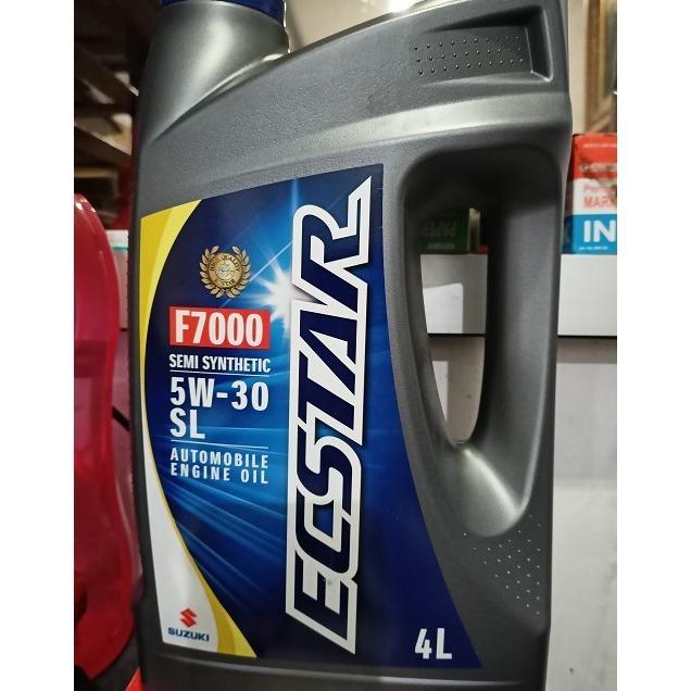 Oli Mesin Sgp Suzuki Sgo F7000 Ecstar Sae 5W-30 Api Sl Semi Synthetic ...