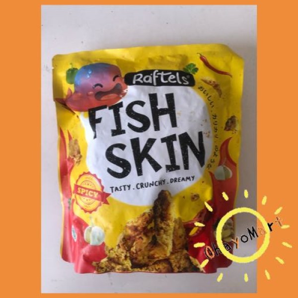 Raftels Fisk Skin/ Snack Kulit Ikan/ Spicy Fish Skin 75g | Lazada Indonesia