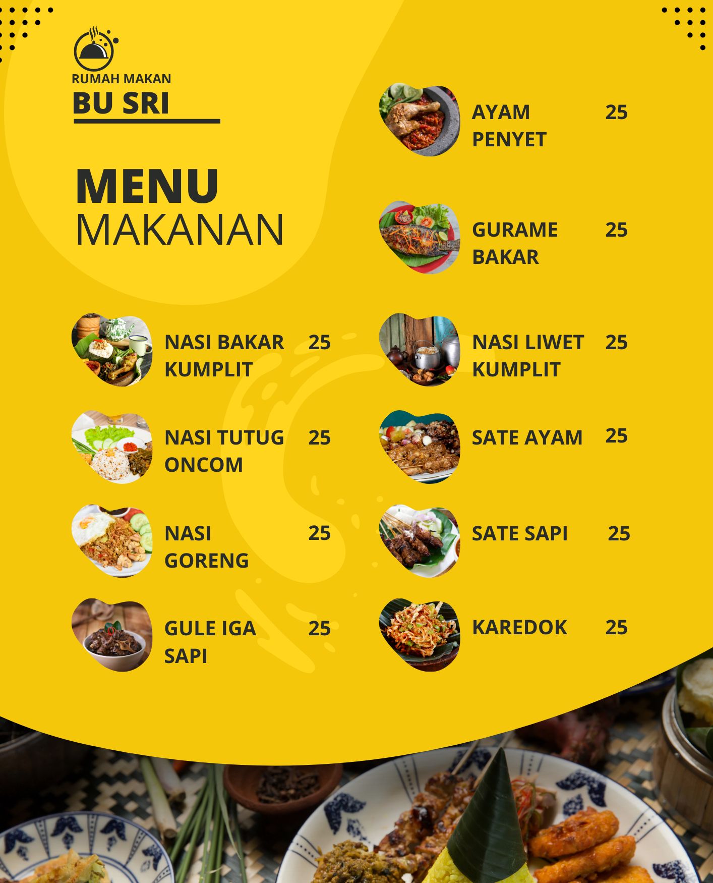 JASA DESAIN DAN CETAK DAFTAR MENU RESTORAN, CAFE, BAKSO, SEMPOL MURAH ...