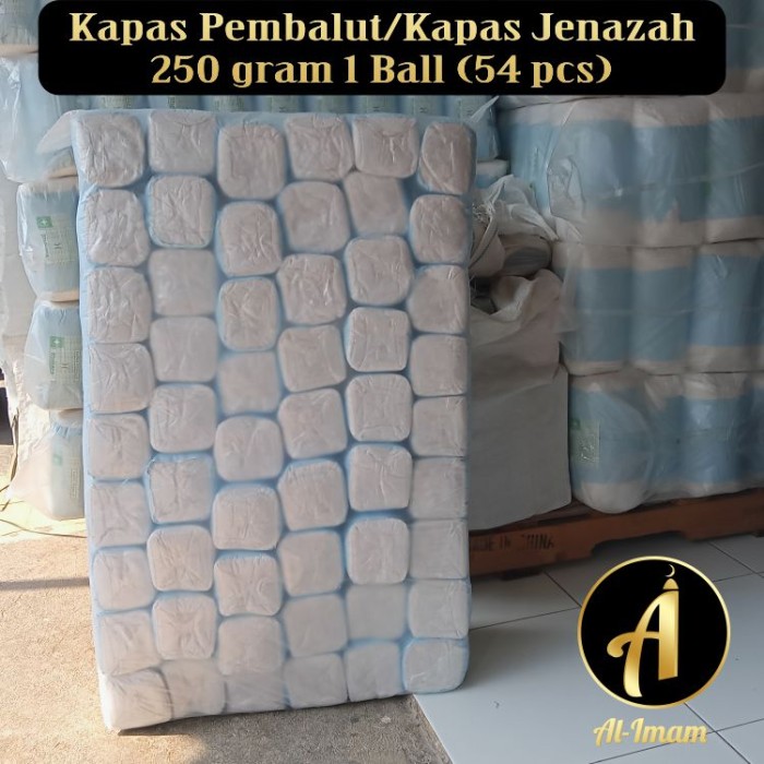Kapas Gulung/Kapas Pembalut/Kapas Jenazah 250gram Kualitas Standart ...