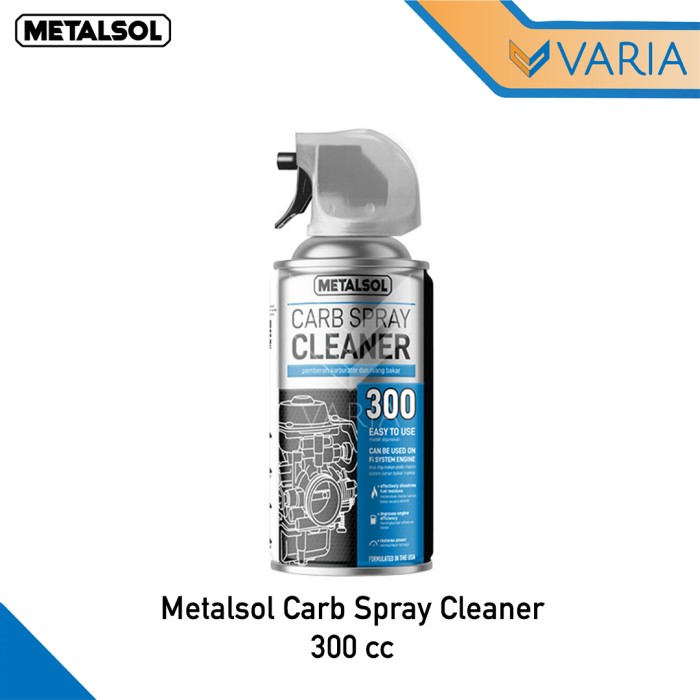Metalsol Carb Spray Cleaner 300 cc Pembersih Karburator by MTR | Lazada ...