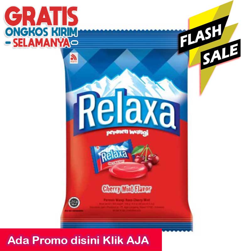 Relaxa Permen Wangi Rasa cherry Mint Flavor 125gr | Lazada Indonesia
