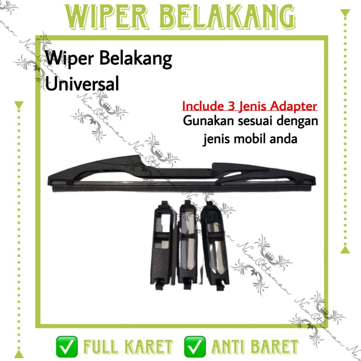 Wiper Frameless Toyota Avanza All New Avanza Grand New Avanza