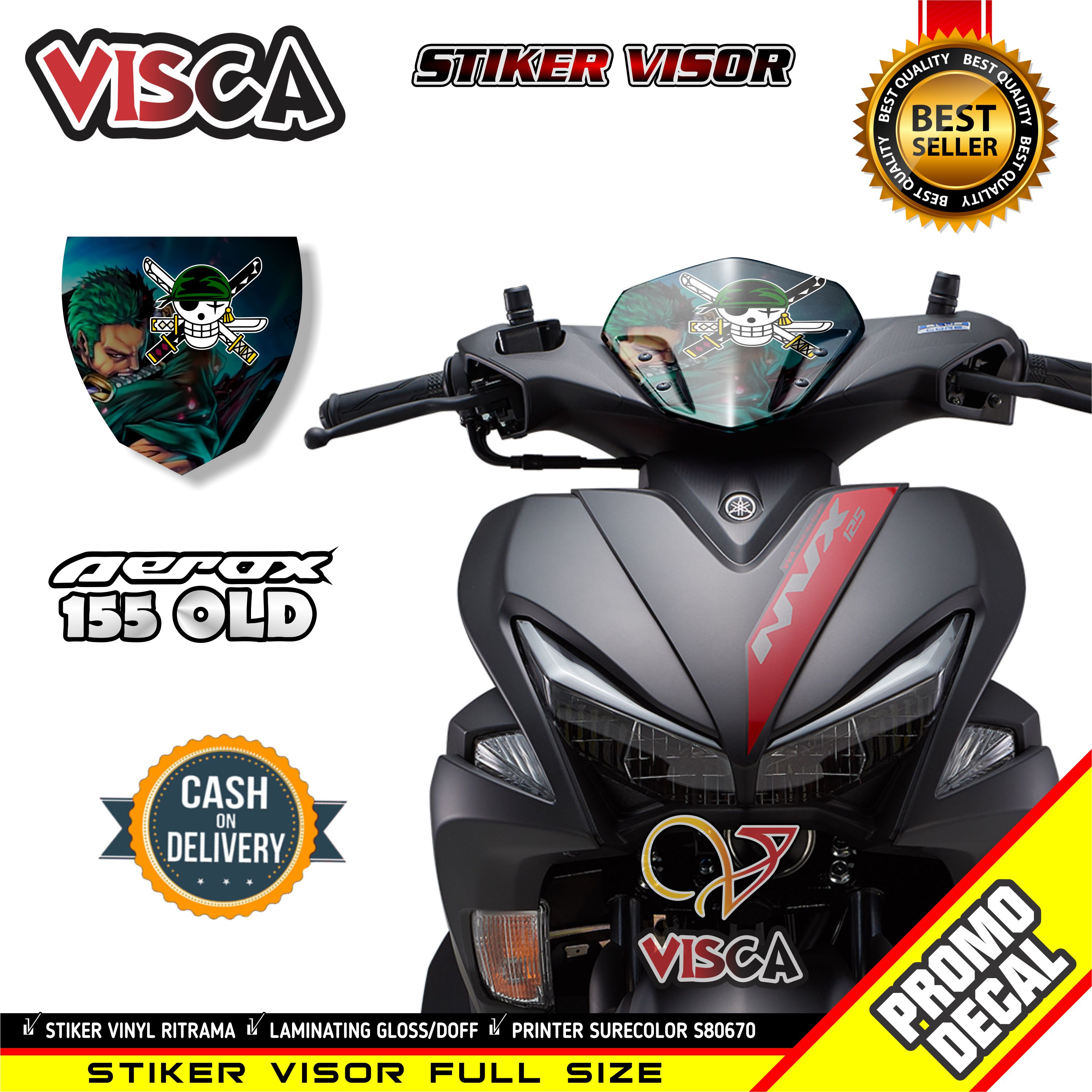 Stiker Visor Aerox 155 Visor Aerox 155 Stiker Aerox 155 Keren Stiker ...