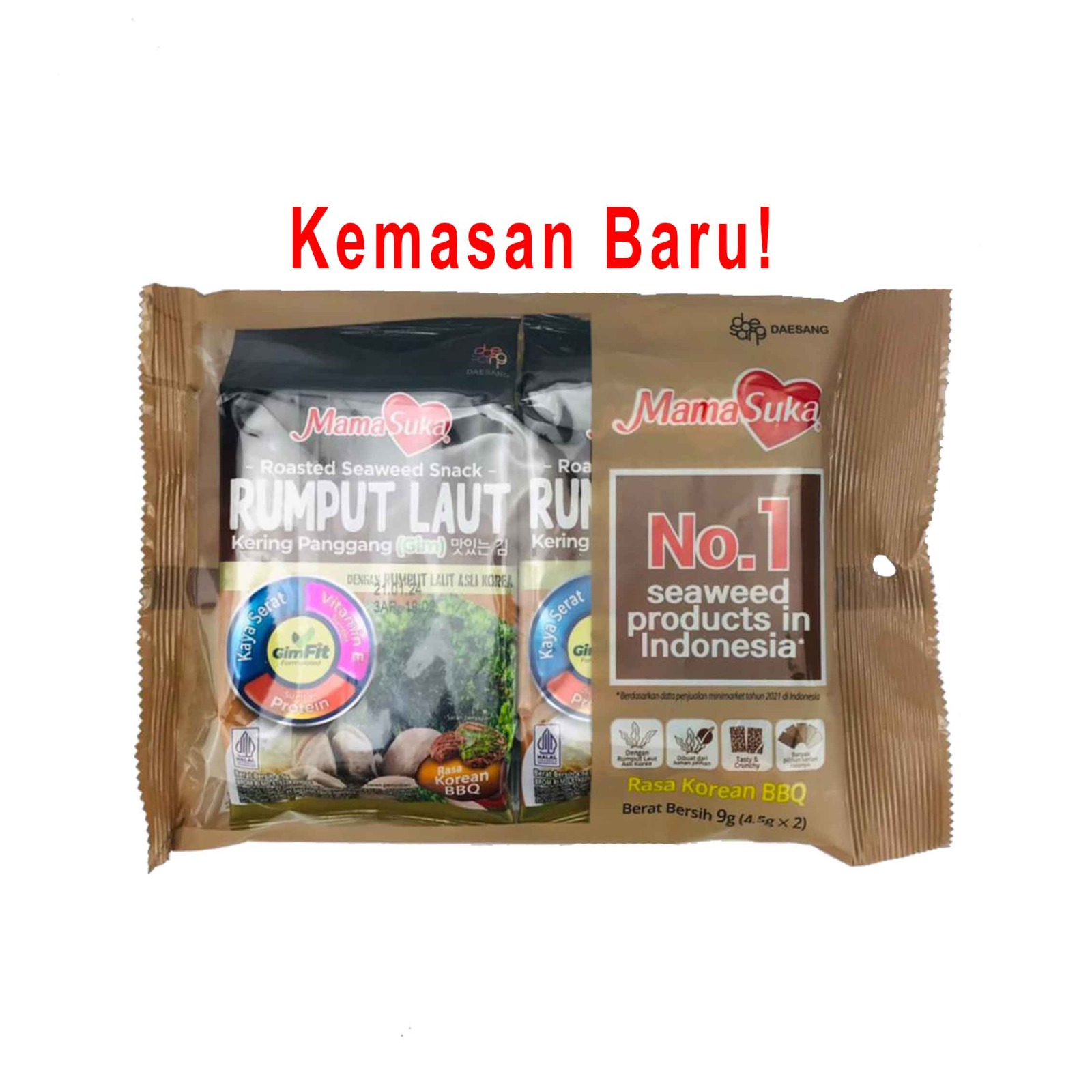 MAMA SUKA RUMPUT LAUT 4 VARIAN RASA 4,5g | Lazada Indonesia