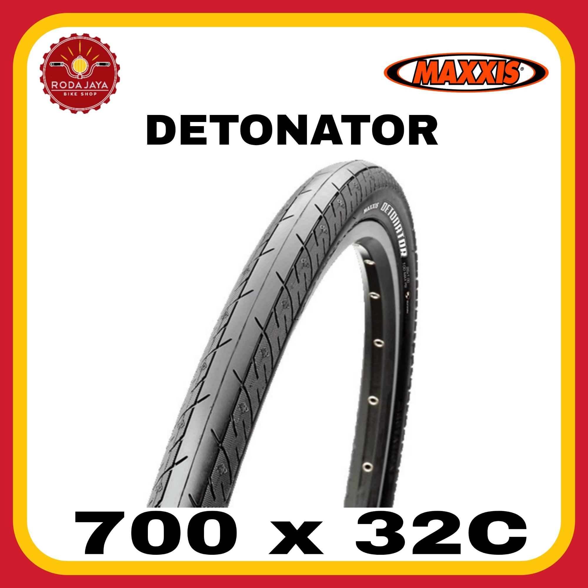 MAXXIS DETONATOR 700 x 32C 100 psi Ban Luar Sepeda | Lazada Indonesia