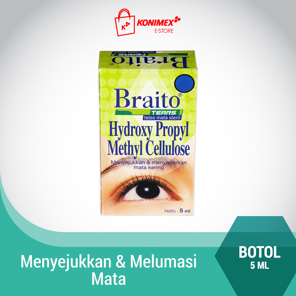 Braito Tears Obat Tetes Mata Doos isi 5 ml Atasi Mata Kering | Lazada ...