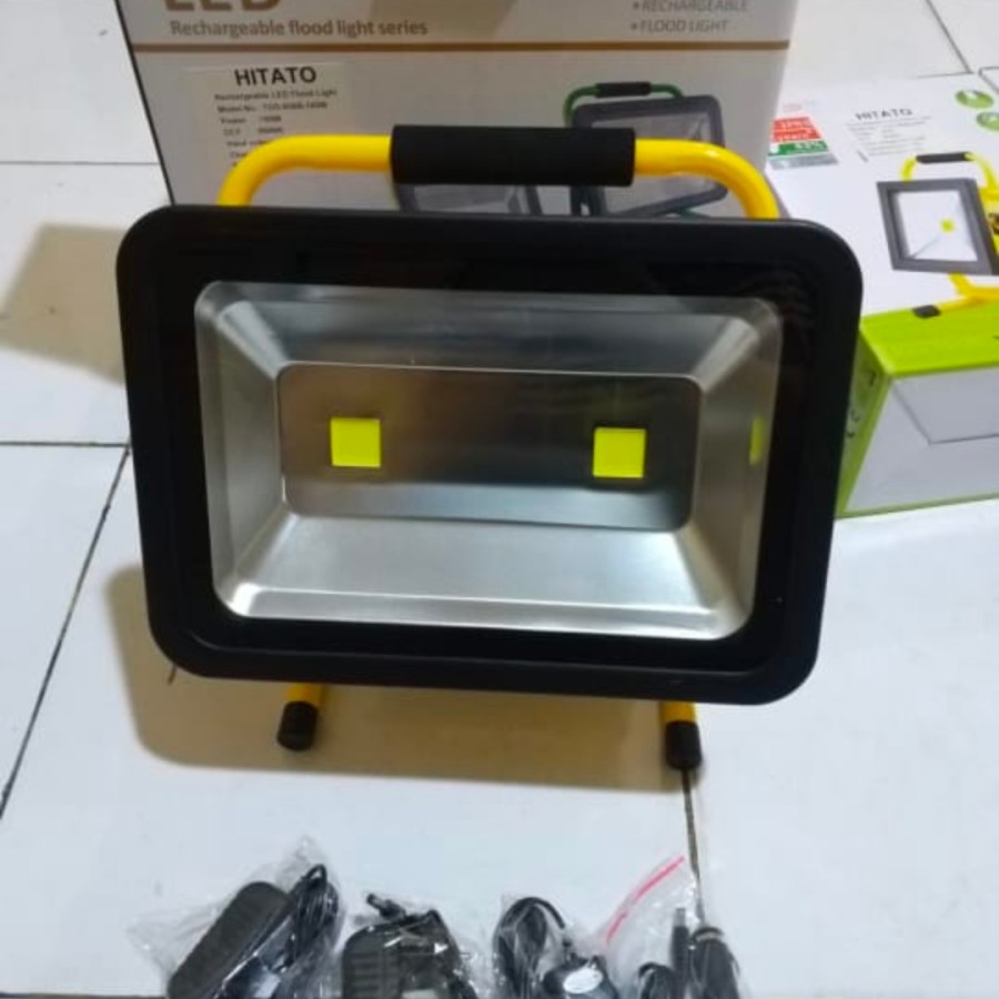 Hitato Lampu Sorot Emergency 100Watt | Lazada Indonesia