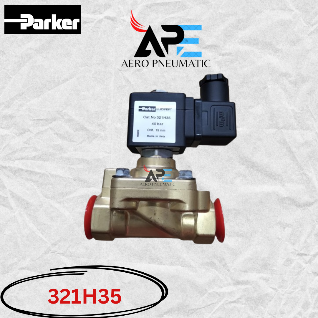 SOLENOID VALVE PARKER LUCIFER 321H35 1/2 INCH | Lazada Indonesia