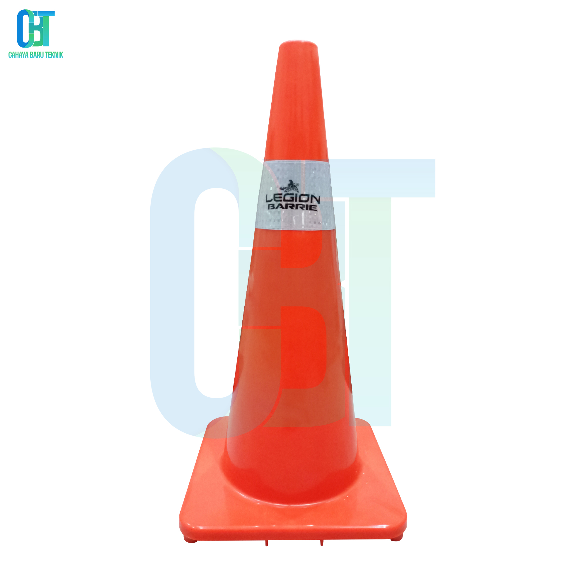 Traffic Cone 70 cm Rubber Kerucut Trafic Safety PVC ORANGE LEGION MURAH ...