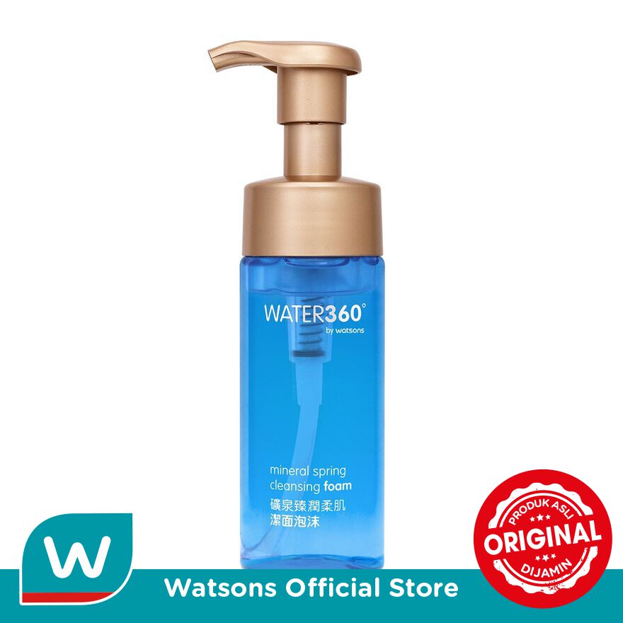 WATER 360 Mineral Spring Cleansing Foam | Lazada Indonesia