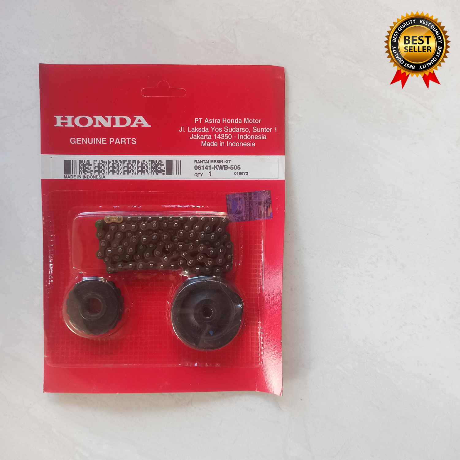 HONDA KWB RANTAI TEMENG SET BLADE. RANTAI KETENG DAN ROL HONDA REVO ...