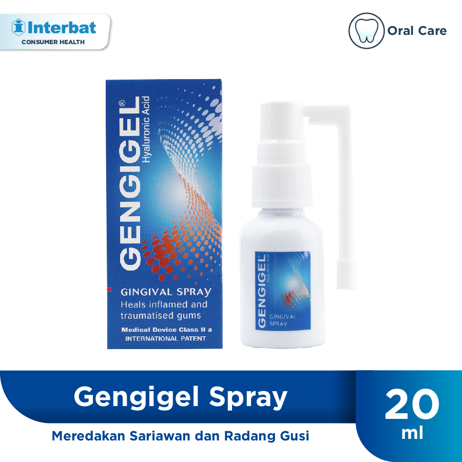 Gengigel Spray 20 mL - Meredakan Sariawan dan Radang Gusi | Lazada ...