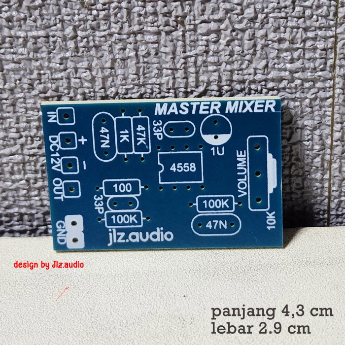 A626 PCB MASTER MIXER 1 POTENSIO | Lazada Indonesia