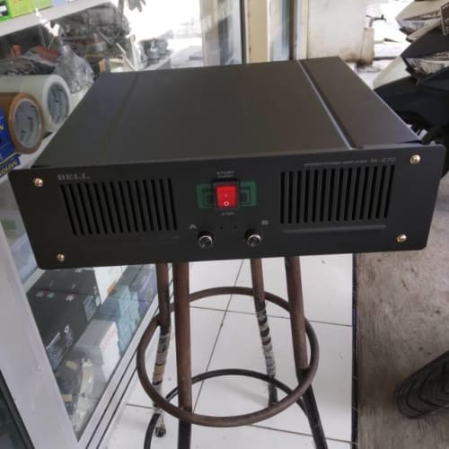 Box Power Amplifier Bell M270, Box Power Bell m270 original bahan tebal ...