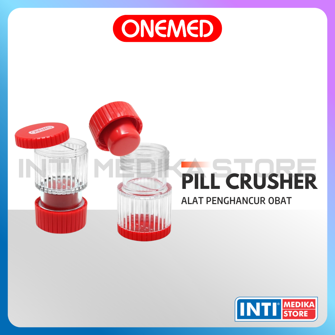 ONEMED - Pill Crusher Penghancur Obat | Alat Penggerus & Penyimpanan ...