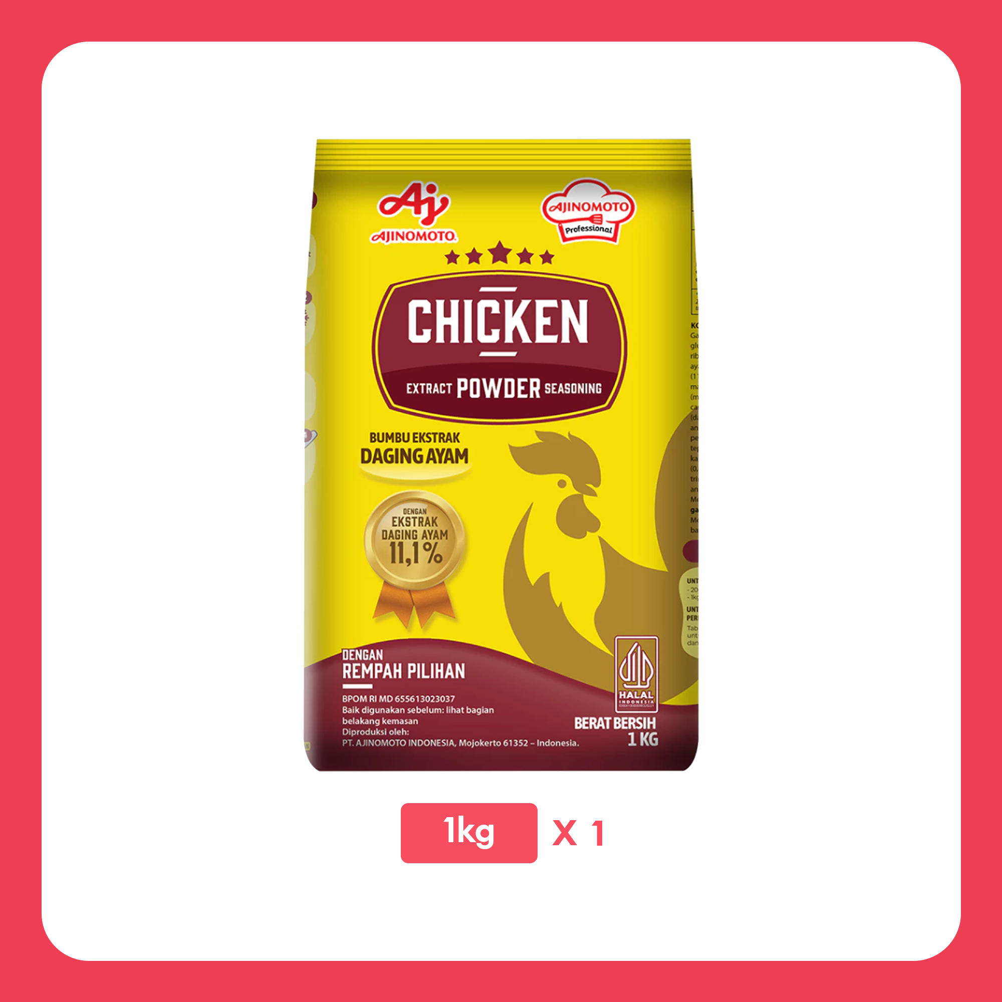 AJI-NO-MOTO Chicken Extract Powder Seasoning 1kg | Lazada Indonesia