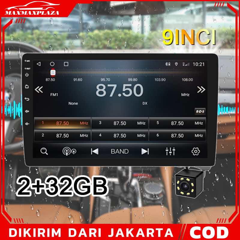 Dikirim Dari Jakarta Headunit Android 9 Inch Ram 2gb Memory 32gb