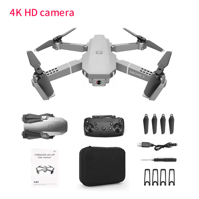 Rc Drone E68 E88 P8 Pro 4k Dual Kamera Avoid Obstacles Wifi Fpv