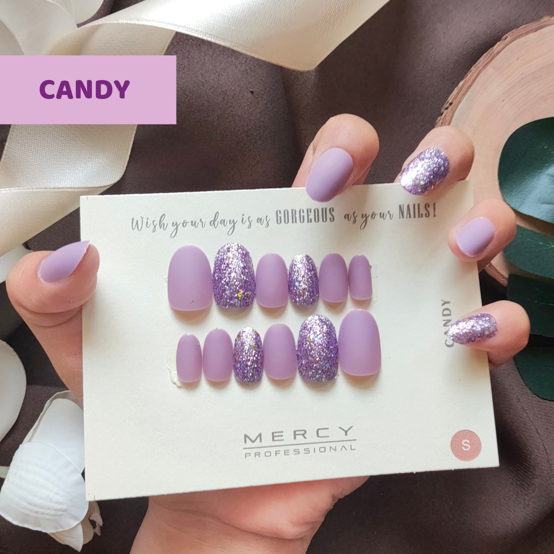 Pastry Collection Nail Art 3D Murah Kuku dan Lem MERCY Professional ...