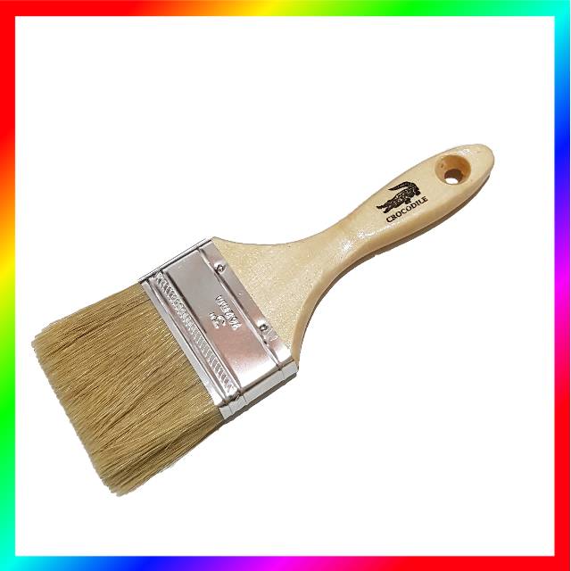 KUAS CAT BUAYA 3 INCH / KUAS CAT TEMBOK MINYAK CROCODILE 3 INCH ...
