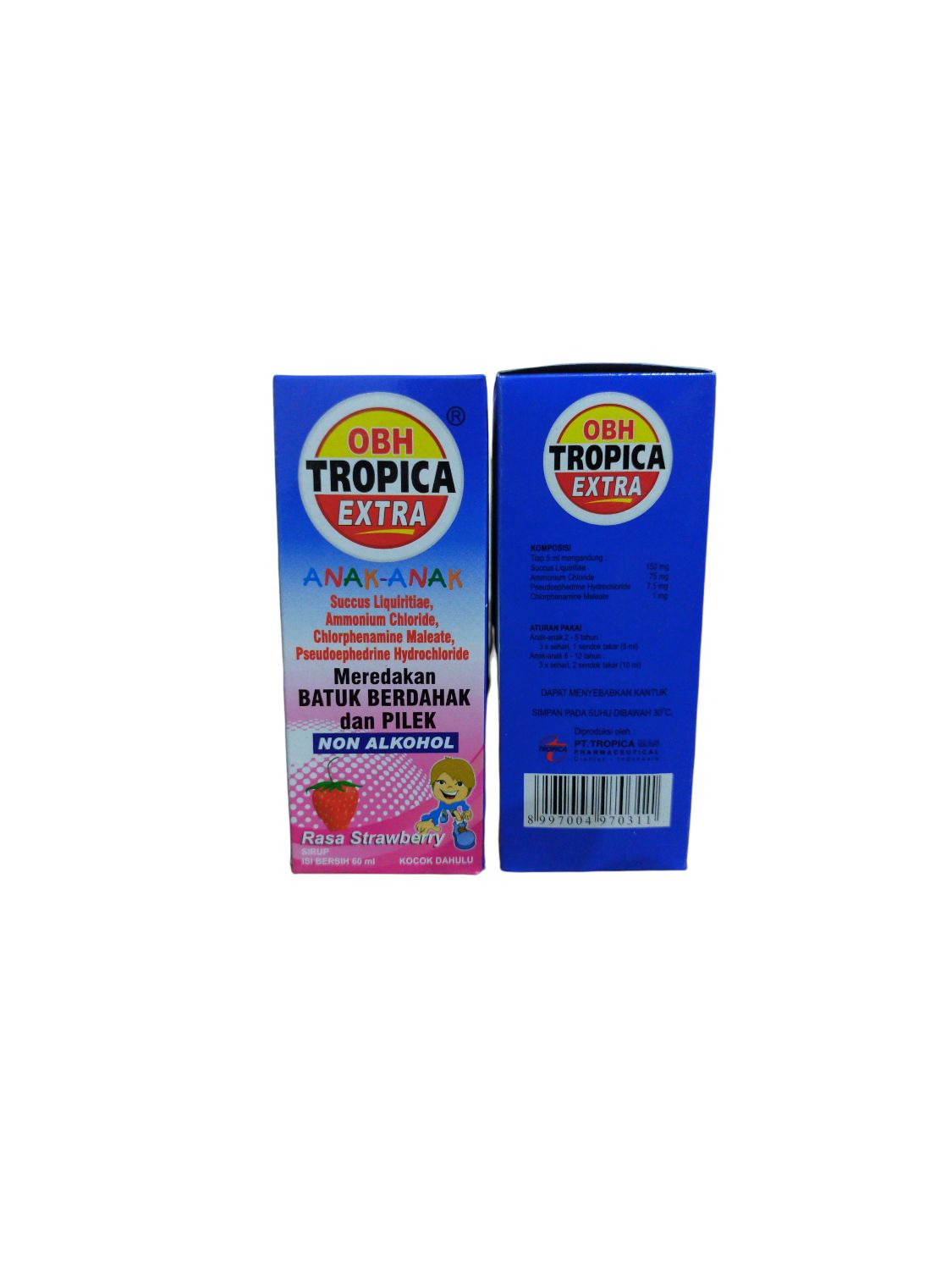 Obh Tropica Extra Anak 60 Ml Rasa Strawberry | Lazada Indonesia