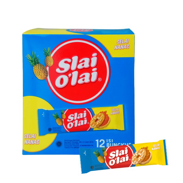 SLAI OLAI PINEAPPLE 12 x 24 GRAM | Lazada Indonesia