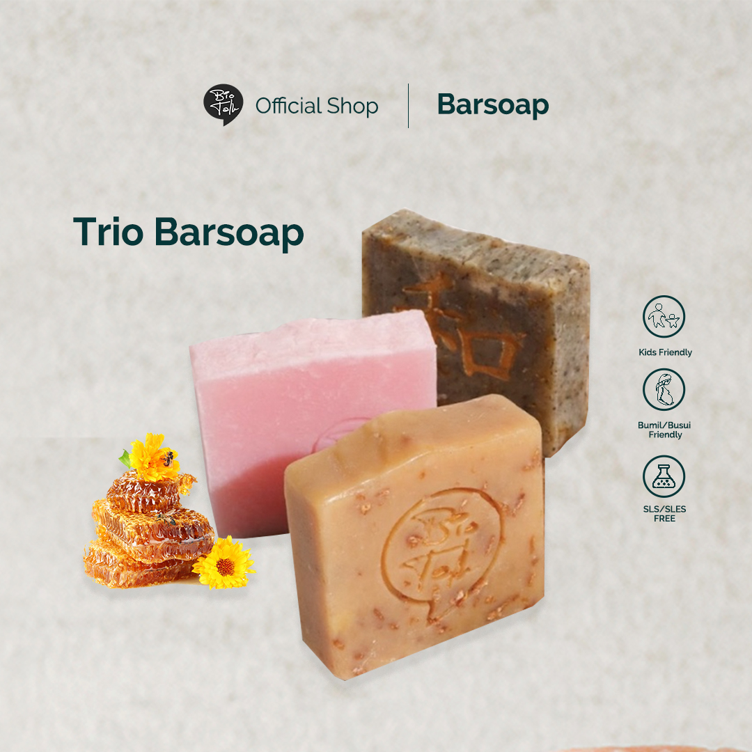 Biotalk Trio Soap Bar | Lazada Indonesia