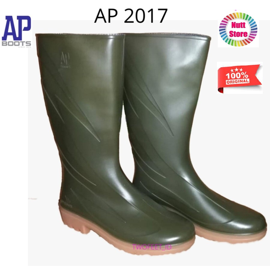 Sepatu AP Boots 2017 Karet Tahan air berkebun sepatu proyek | Lazada ...