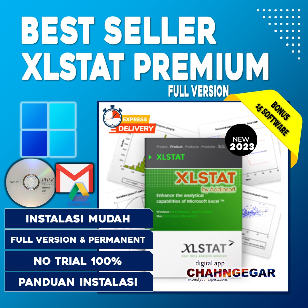 XLstat Premium 2023 Full Lisensi Original Lifetime / XLSTAT 2022 ...