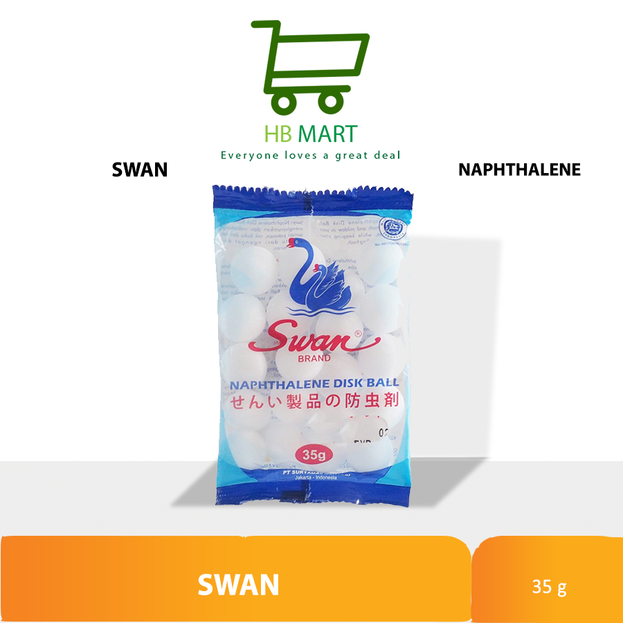 KAMPER KAPUR BARUS SWAN NAPHTHALENE BALL 35GR SW-200 | Lazada Indonesia KAMPER KAPUR BARUS SWAN NAPHTHALENE BALL 35GR SW-200 | Lazada Indonesia