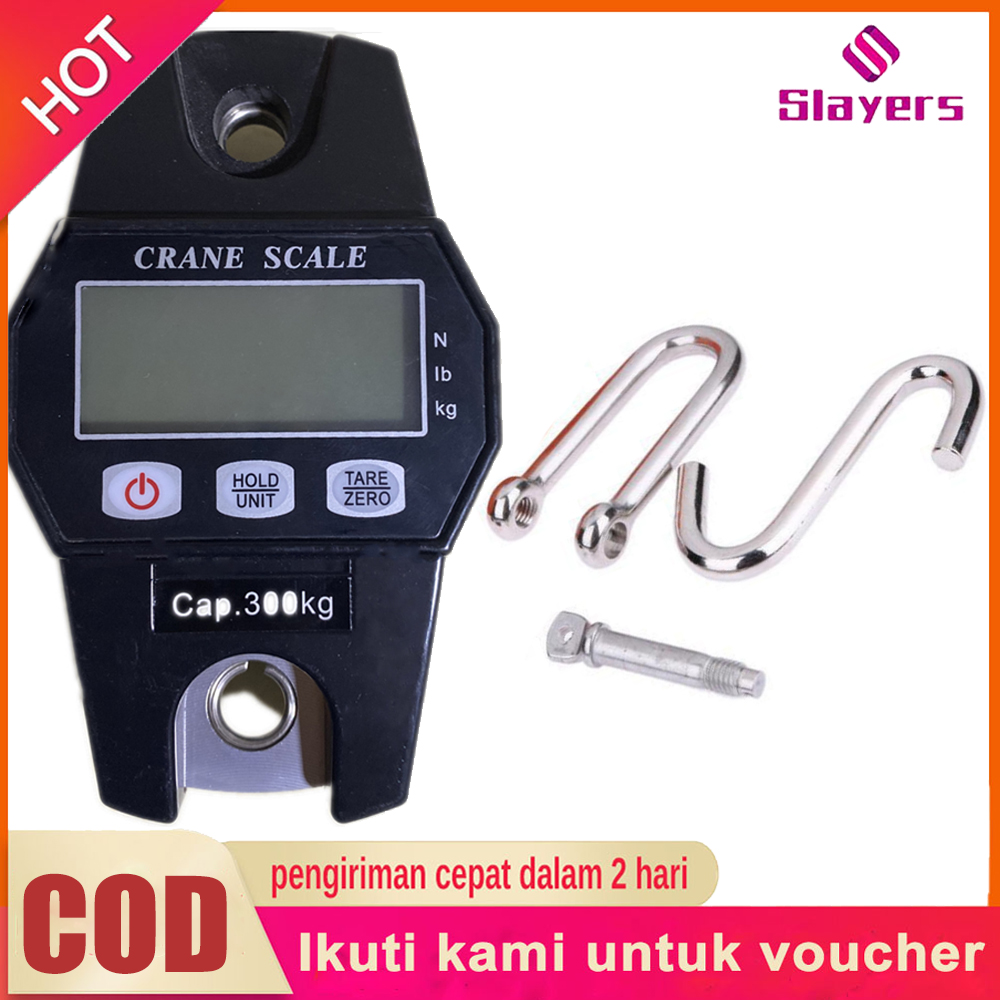 Timbangan Gantung Digital Mini Crane Scale Kapasitas 300Kg Body Kuat ...