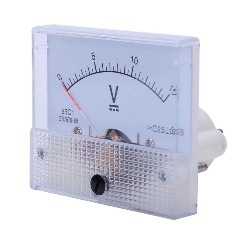 85C1 Fine Tuning Dial Analog Volt Panel Meter Gauge DC 0-15V ...