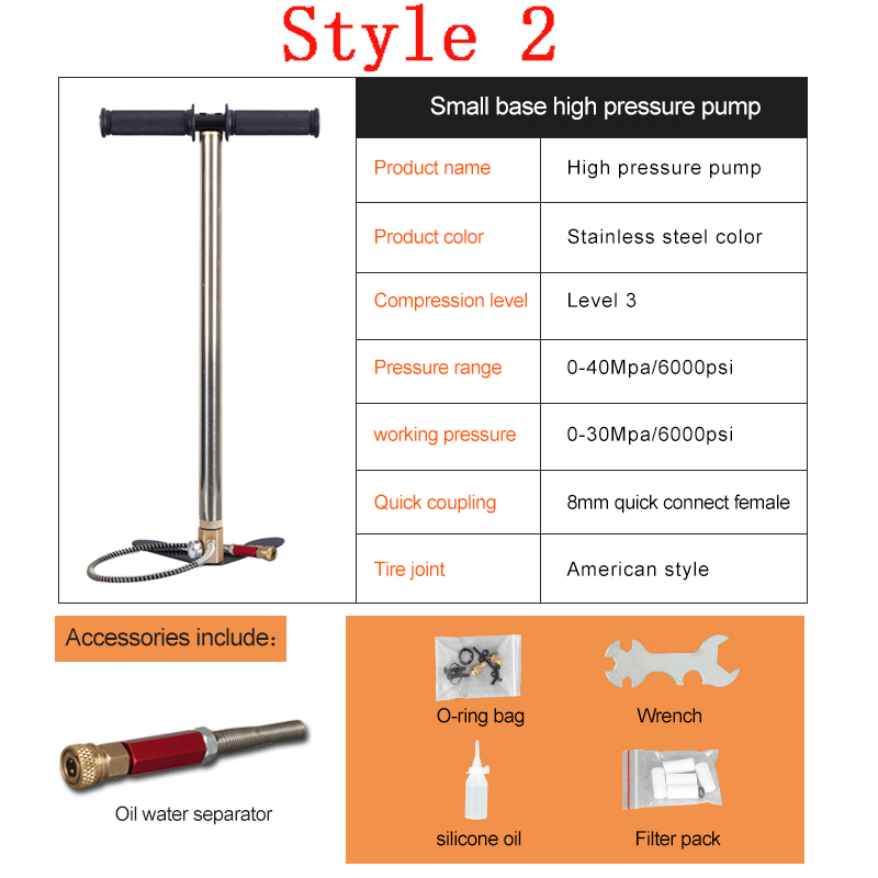 ★COD★Manometer Pompa Pcp 6000 psi Murah 4 Stage Mobil Kompa Pcp Hand ...