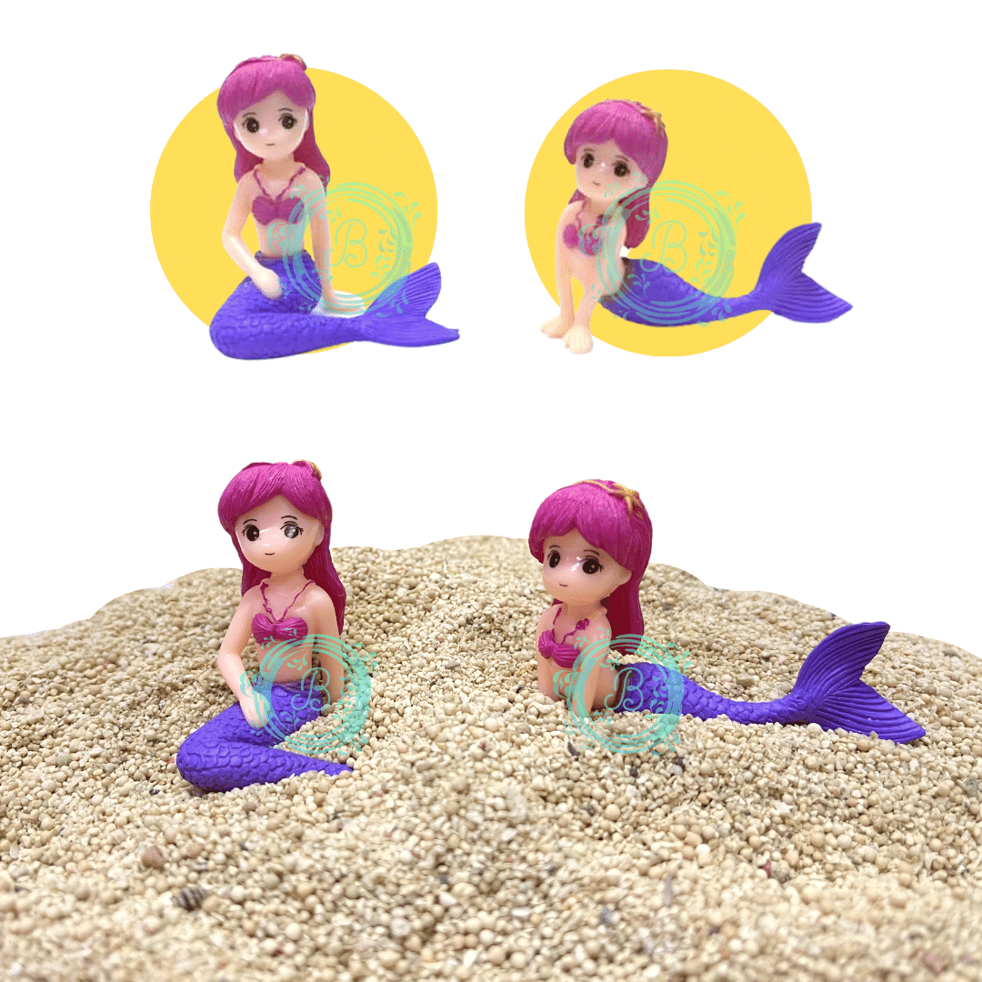 Hiasan Mermaid Puteri Duyung Aquarium Aquascape Pajangan Dekorasi ...