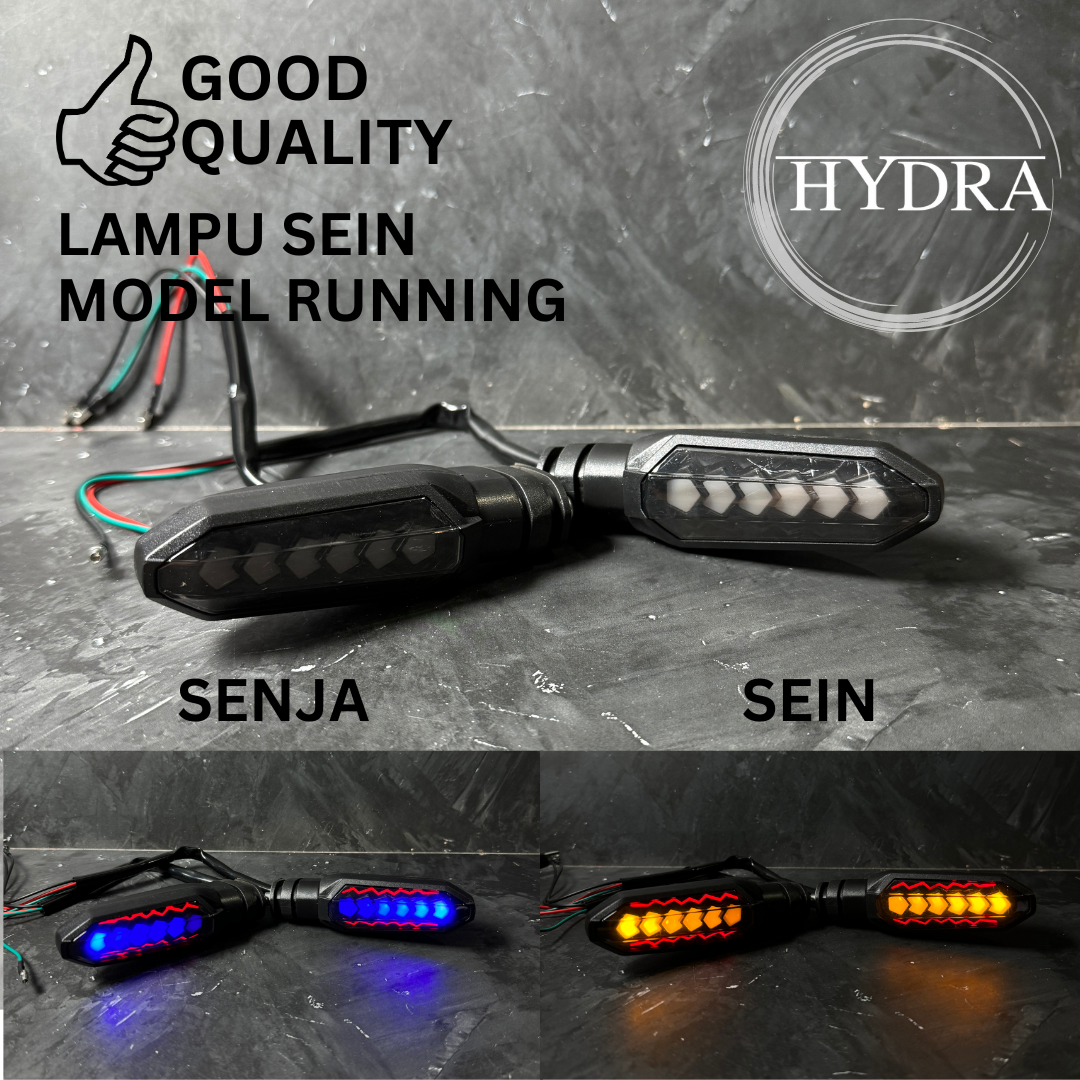 SEIN LED RUNNING 3 MODE UNIVERSAL SEMUA MOTOR / LAMPU SEIN LED RUNNING ...