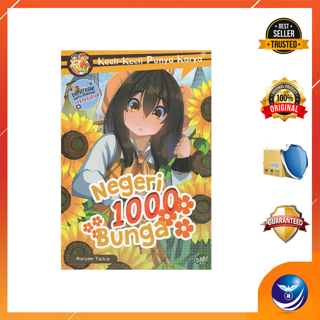 Buku KKPK NEGERI 1000 BUNGA - MARYAM TAZKIA | Lazada Indonesia