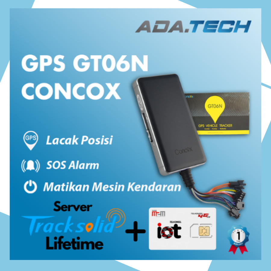 Paket Murah GPS Tracker GT06N Concox+SIMCARD+TRACKSOLID LIFETIME Mobil | Lazada Indonesia