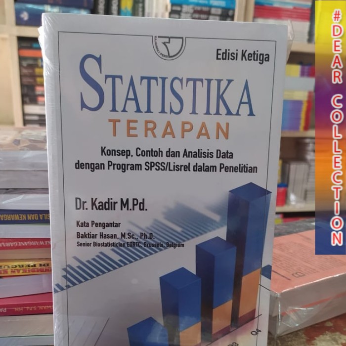 BUKU Statistika Terapan -Kadir -edisi 3 | Lazada Indonesia