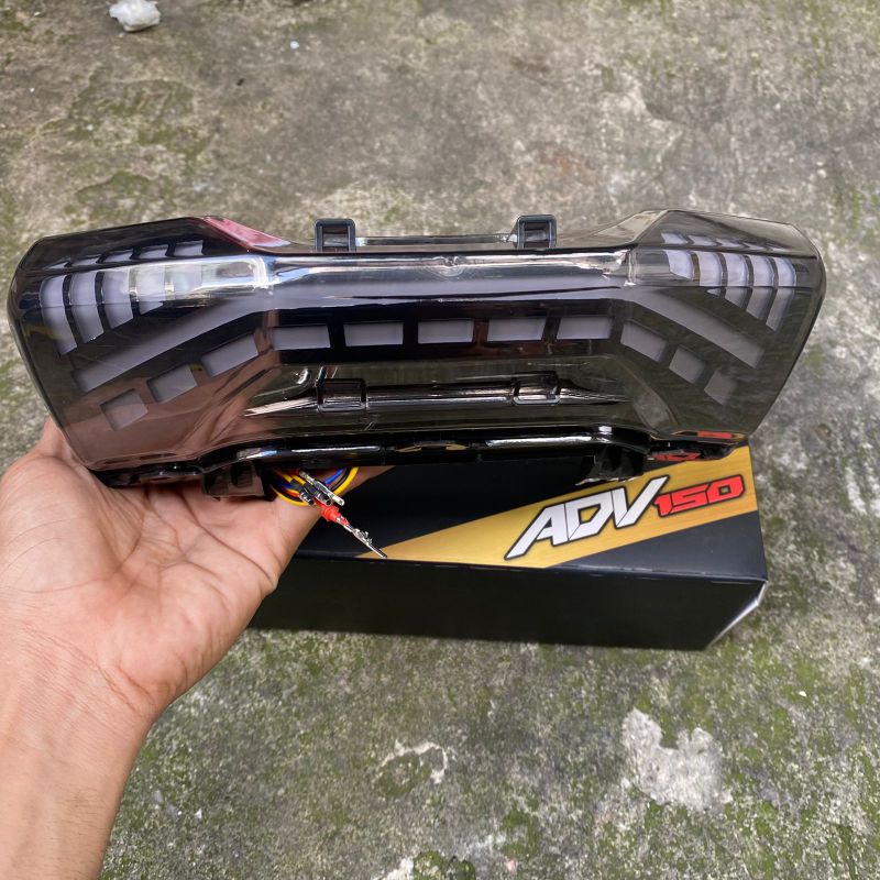 Stop lamp adv 150 led lampu stop belakang honda adv 150 led plus sen ...