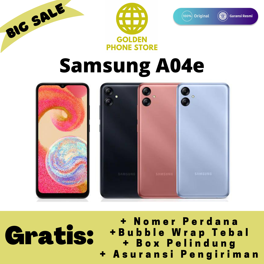 Samsung Galaxy A04e 3/32GB - Garansi Resmi SEIN | Lazada Indonesia