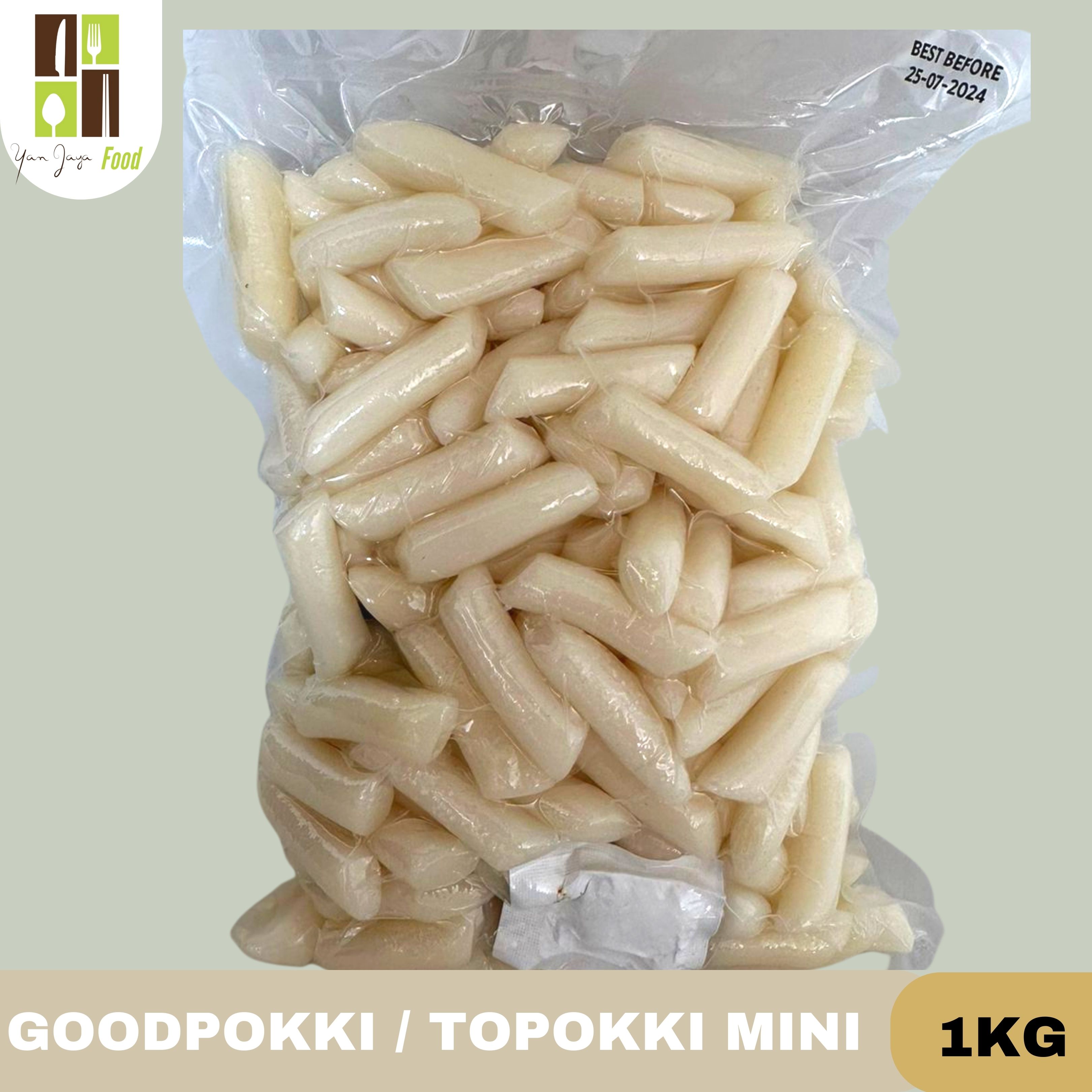 Tokpokki / Topokki Mini Asli Import Korea / Goodpokki Re-pack 1Kg ...