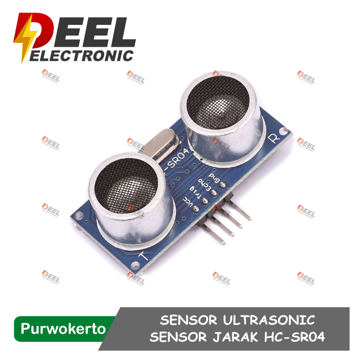 Sensor Ultrasonic Sensor Jarak Hc Sr04 Distance Measuring Sr04 Lazada