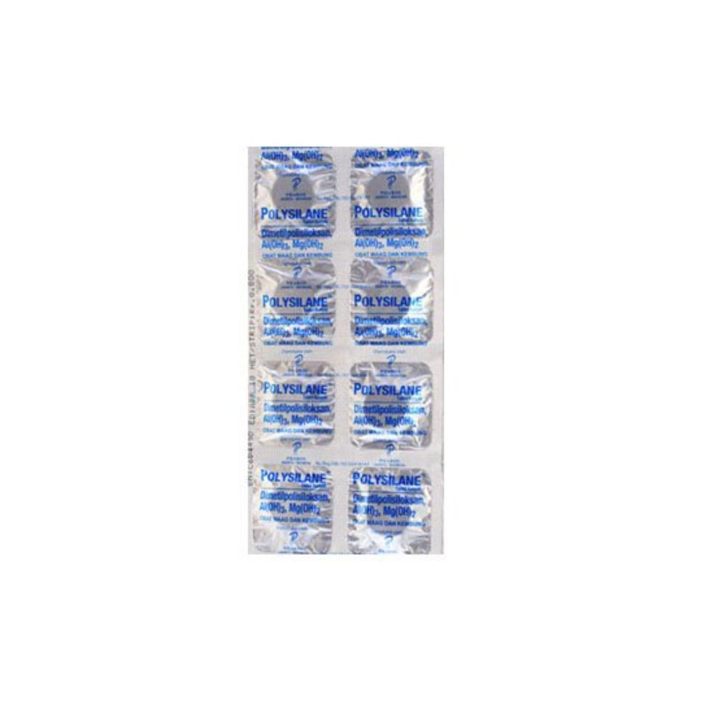 Polysilane strip isi 10 tablet | Lazada Indonesia