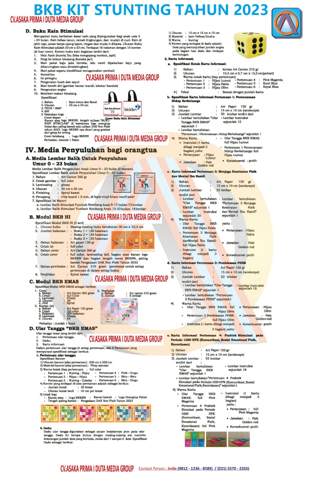 BKB KIT STUNTING TAHUN 2023 / BKB KIT 2023 | Lazada Indonesia