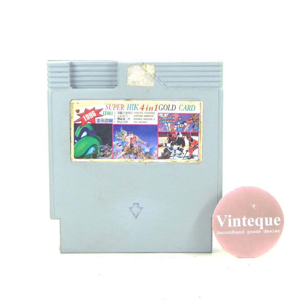 Kaset Nintendo NES Classic 4 in 1 Gold Card | Lazada Indonesia