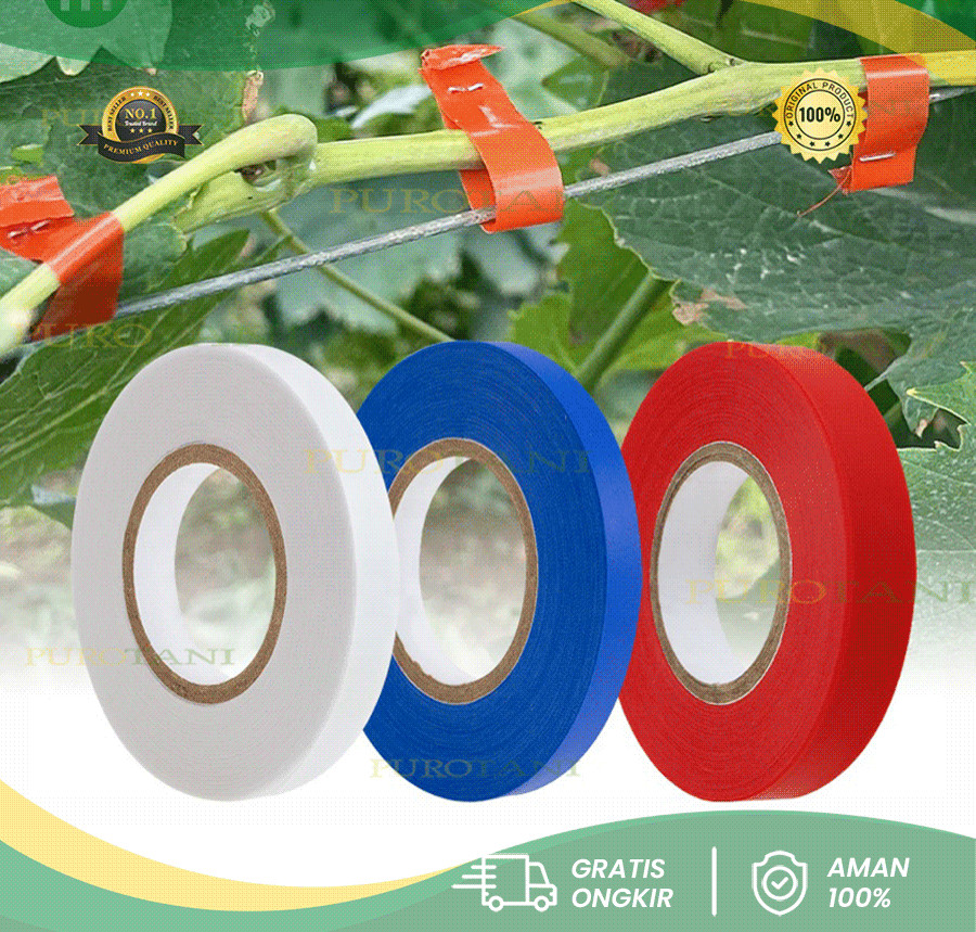 Roll tape tool pengkitat batang tanaman pita teptol | Lazada Indonesia