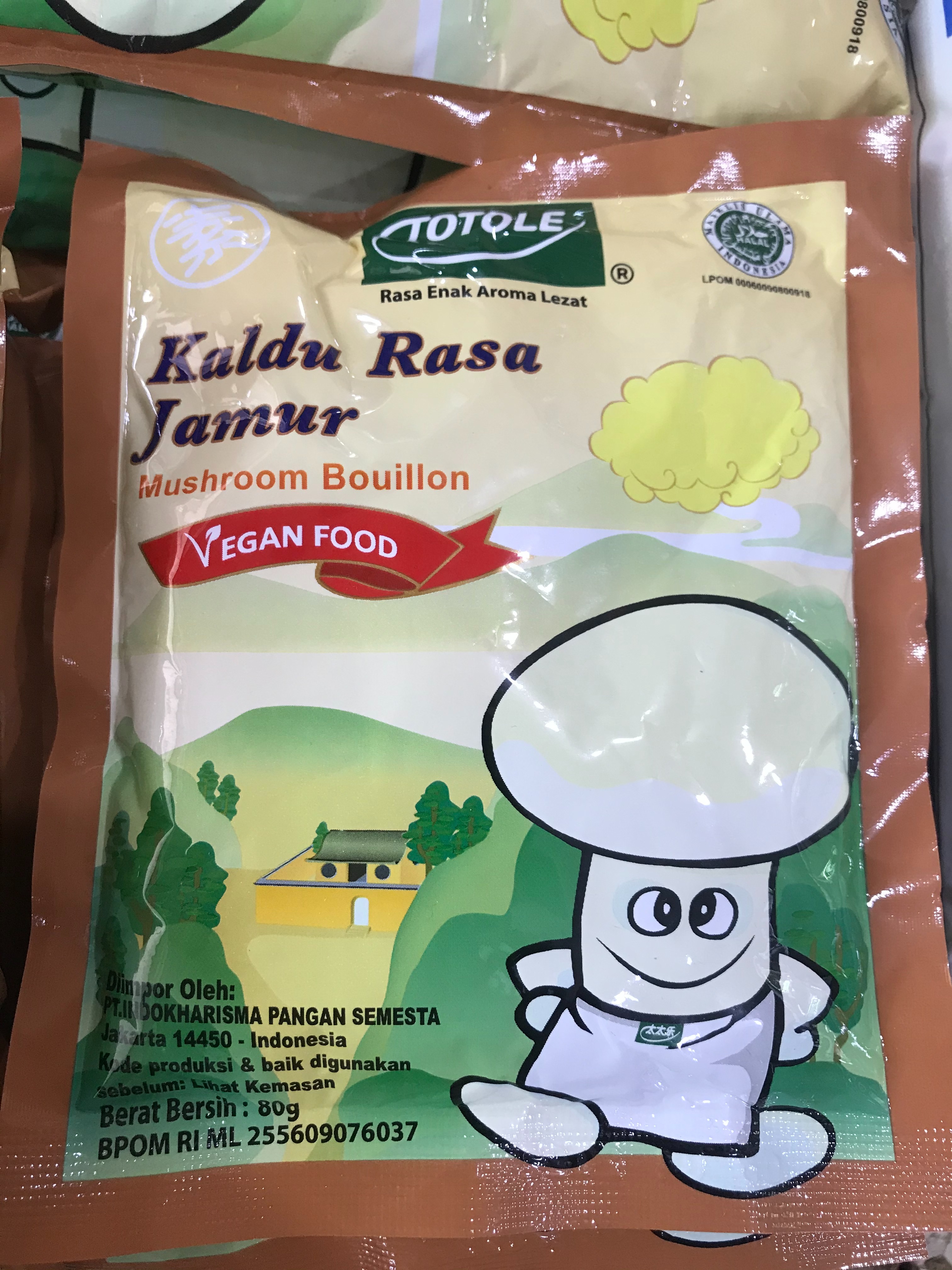 Totole Kaldu Rasa Jamur 80gr / Penyedap Rasa Jamur Halal / Mushroom ...